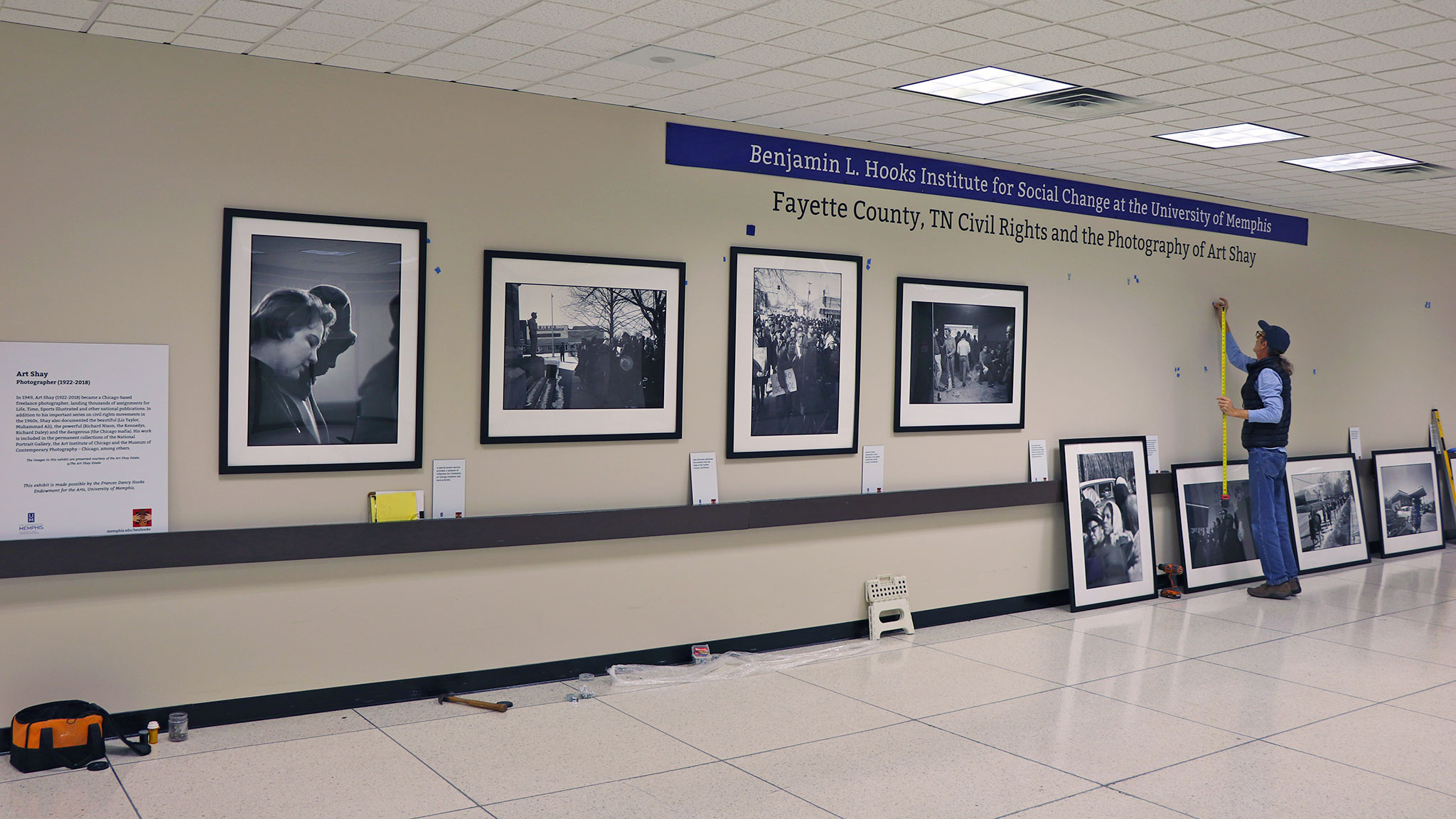 Hooks Institute Civil Rights Photography Exhibit Installed at Memphis ...