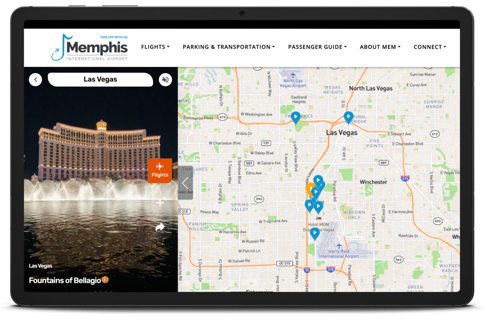 Memphis International Airport launches interactive nonstop destination ...